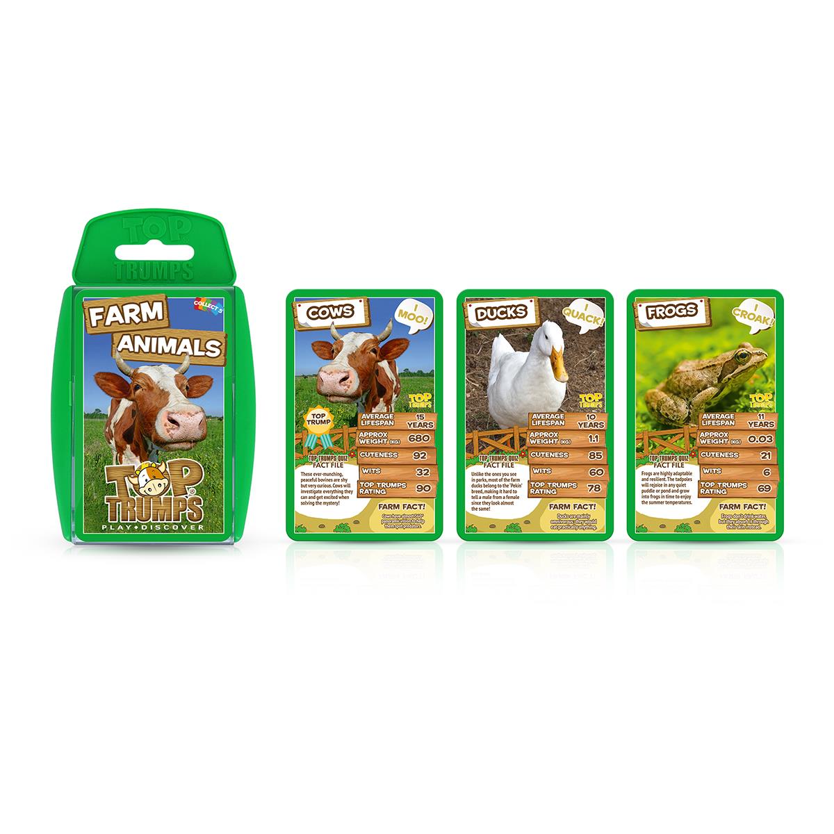 Farm Animals Top Trumps Card Game Fun Facts Farm Animals Top Trumps Card Game Fun Facts